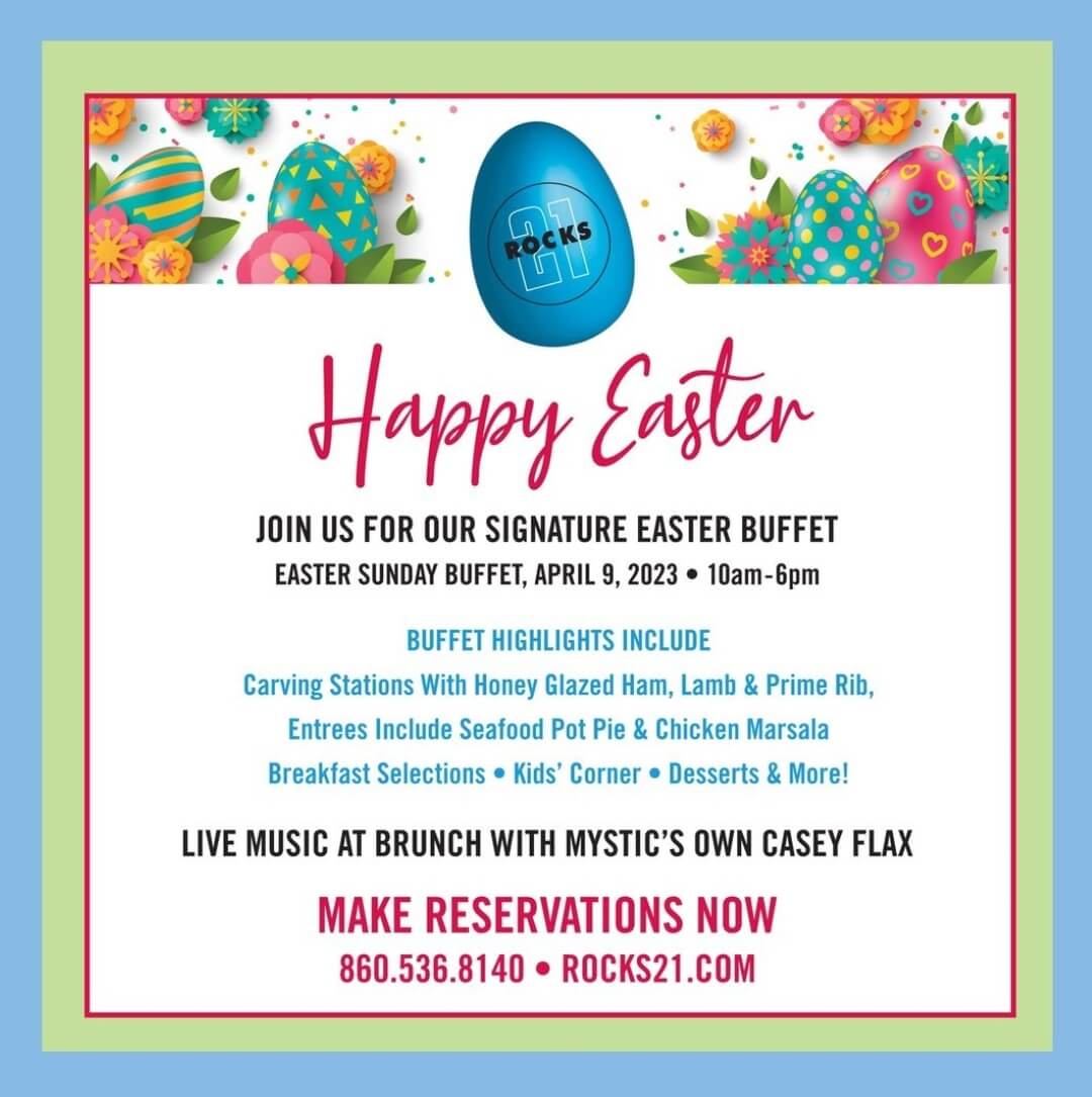 Easter Brunch Mystic CT 2024 - Easter Sunday Brunch & Specials